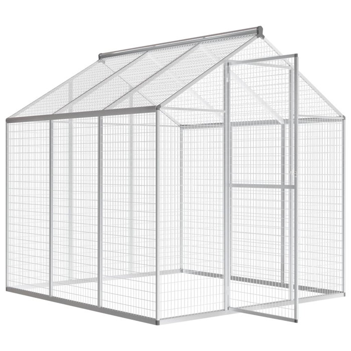 Tucker Murphy Pet™ Outdoor Aviary Walk-in Aviary with Hinged Door Large ...