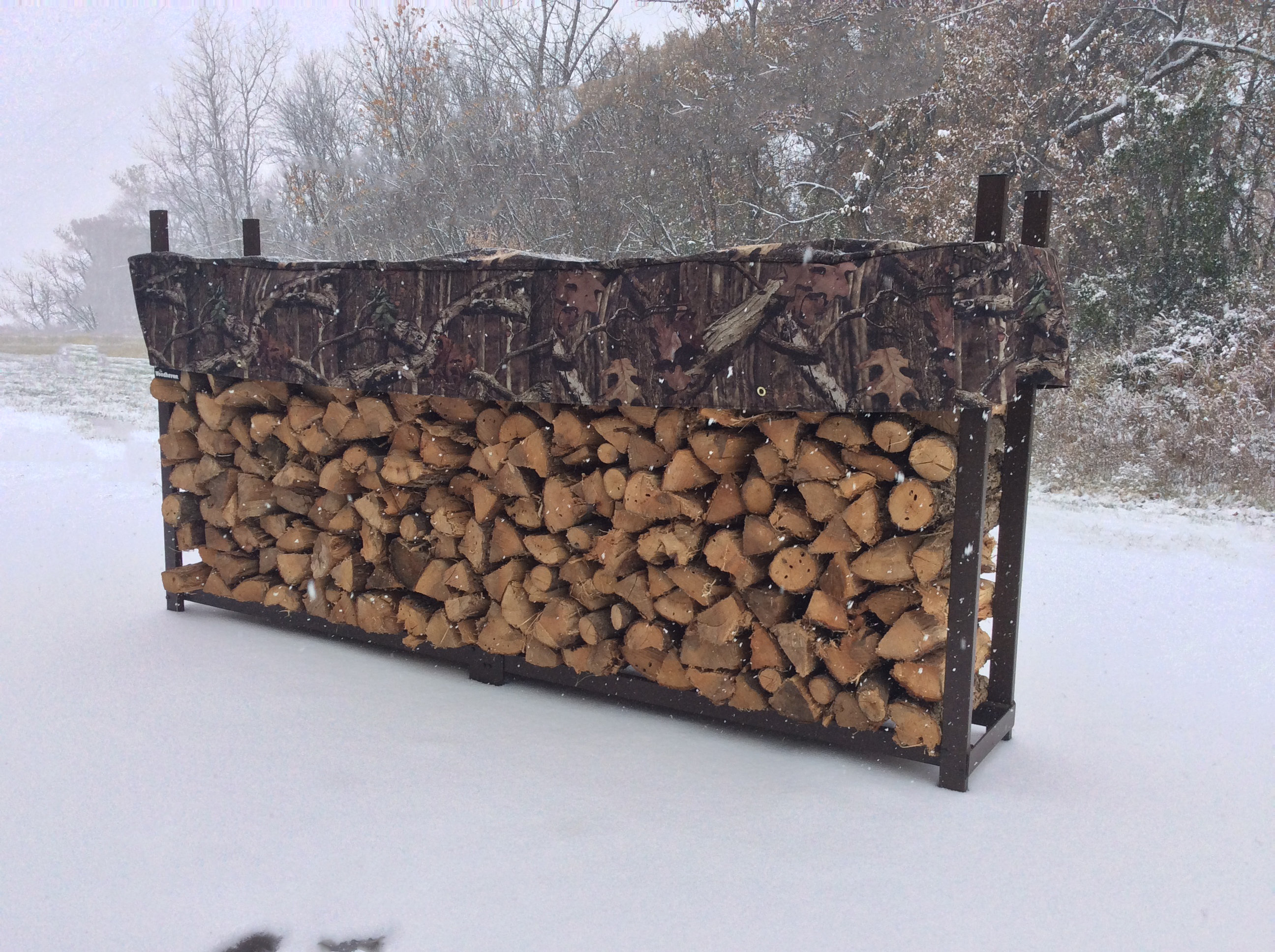 Woodhaven Firewood Log Rack | Wayfair
