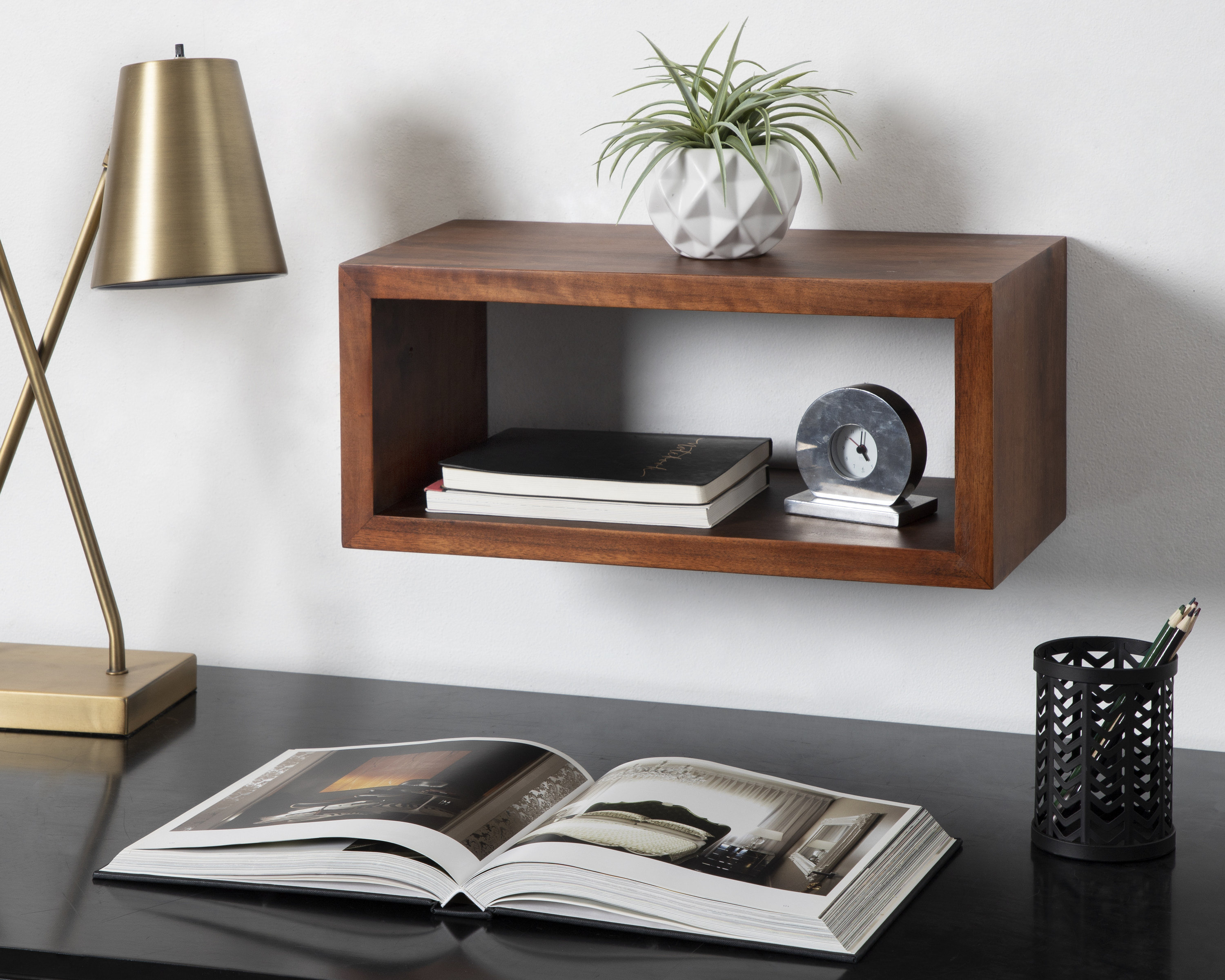 AllModern Robin Solid Wood Floating Shelf & Reviews - Wayfair Canada
