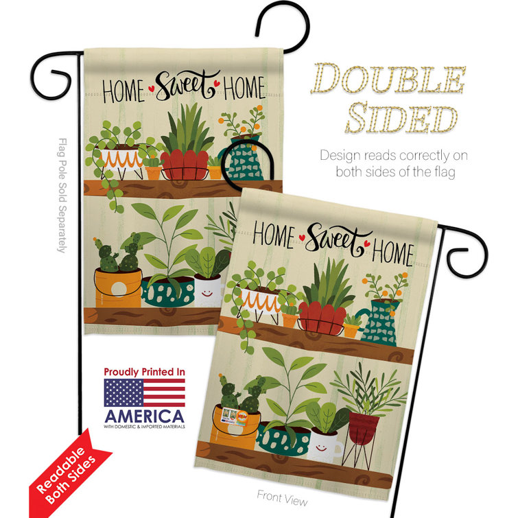 Bless international Double Sided Polyester House Flag | Wayfair