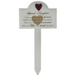 Happy Larry Durkin Special Daughter Memorial Plaque | Wayfair.co.uk