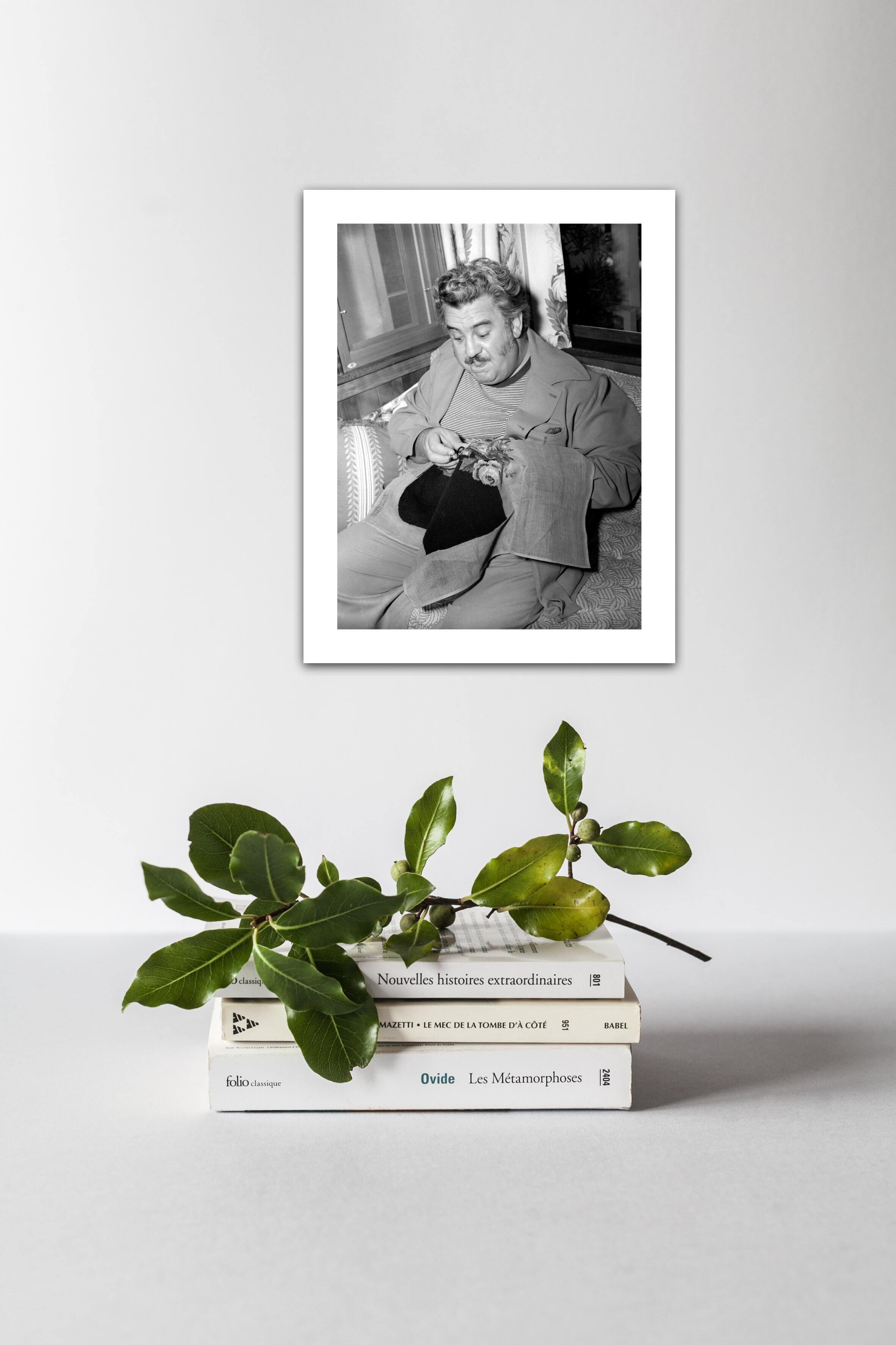 Globe Photos Entertainment & Media Billy Gilbert Sticking out His ...