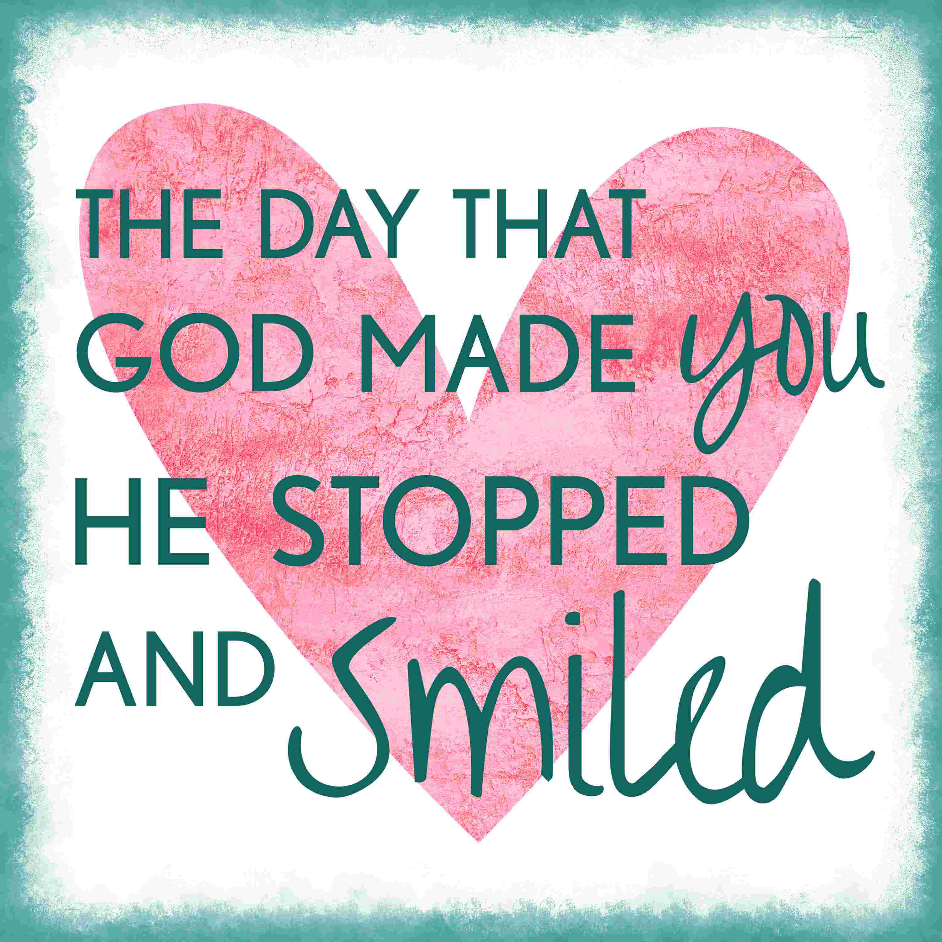Trinx God Smiled Bright - Wrapped Canvas Textual Art | Wayfair