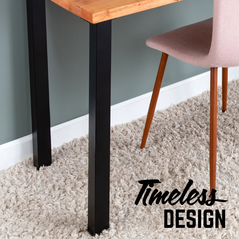 Latitude Run® Yar Modern Black Steel Table Legs & Reviews | Wayfair