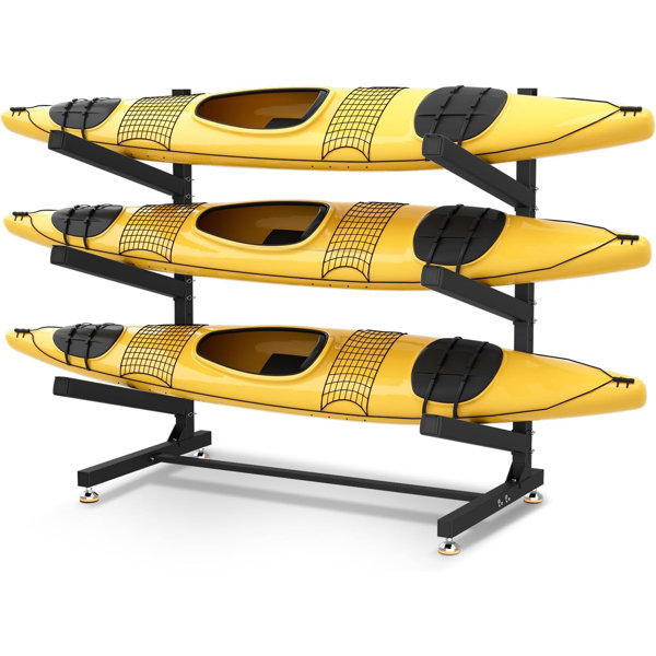 Arlmont & Co. Jailan Steel Freestanding Kayak Rack - Wayfair Canada