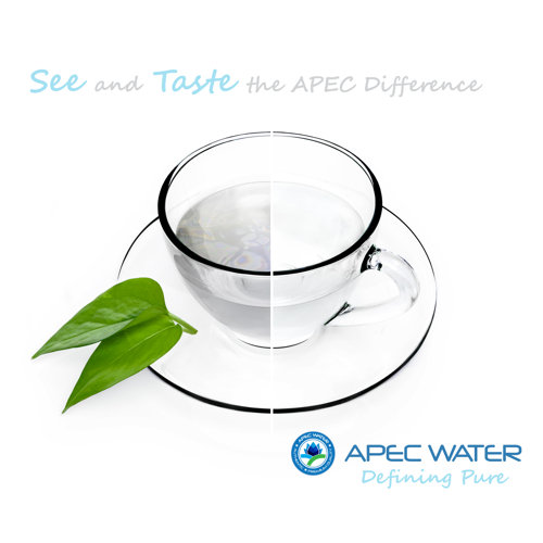 Apec Water Ph+ Alkaline Mineral Uv Sterilizer 75 Gpd 7-Stage Under-Sink ...
