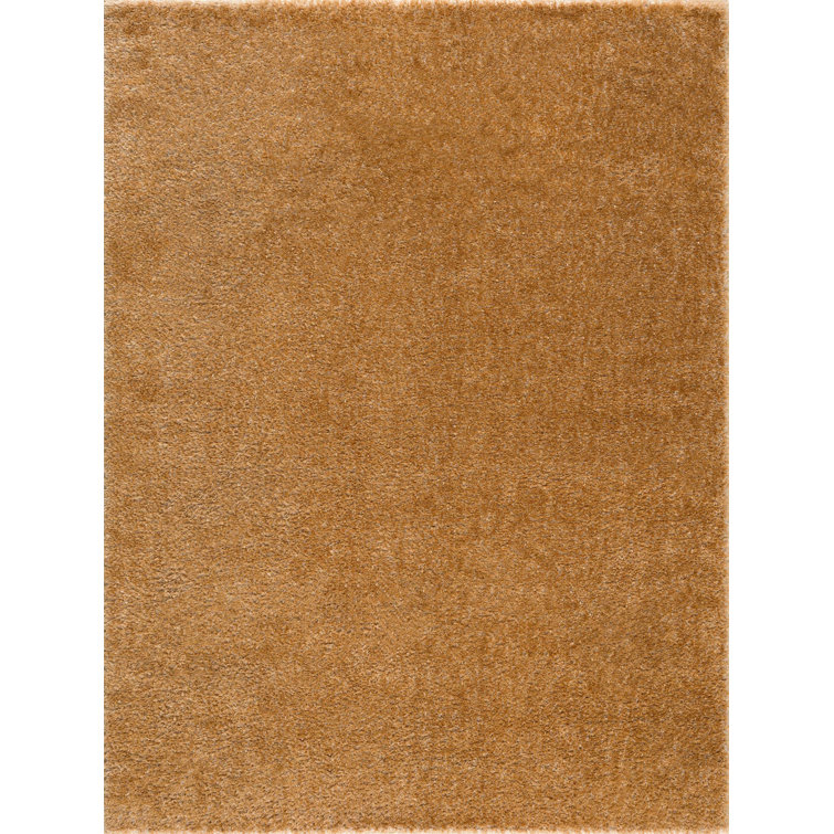 Eider & Ivory™ Gaynor Performance Brown Plush Pile Area Rug & Reviews ...