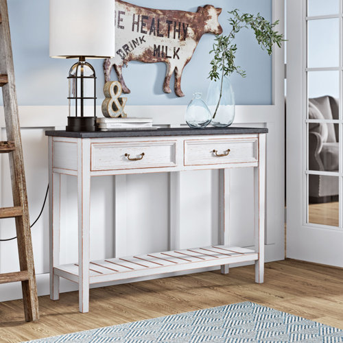 Wayfair | White Wood Console Tables You'll Love in 2023