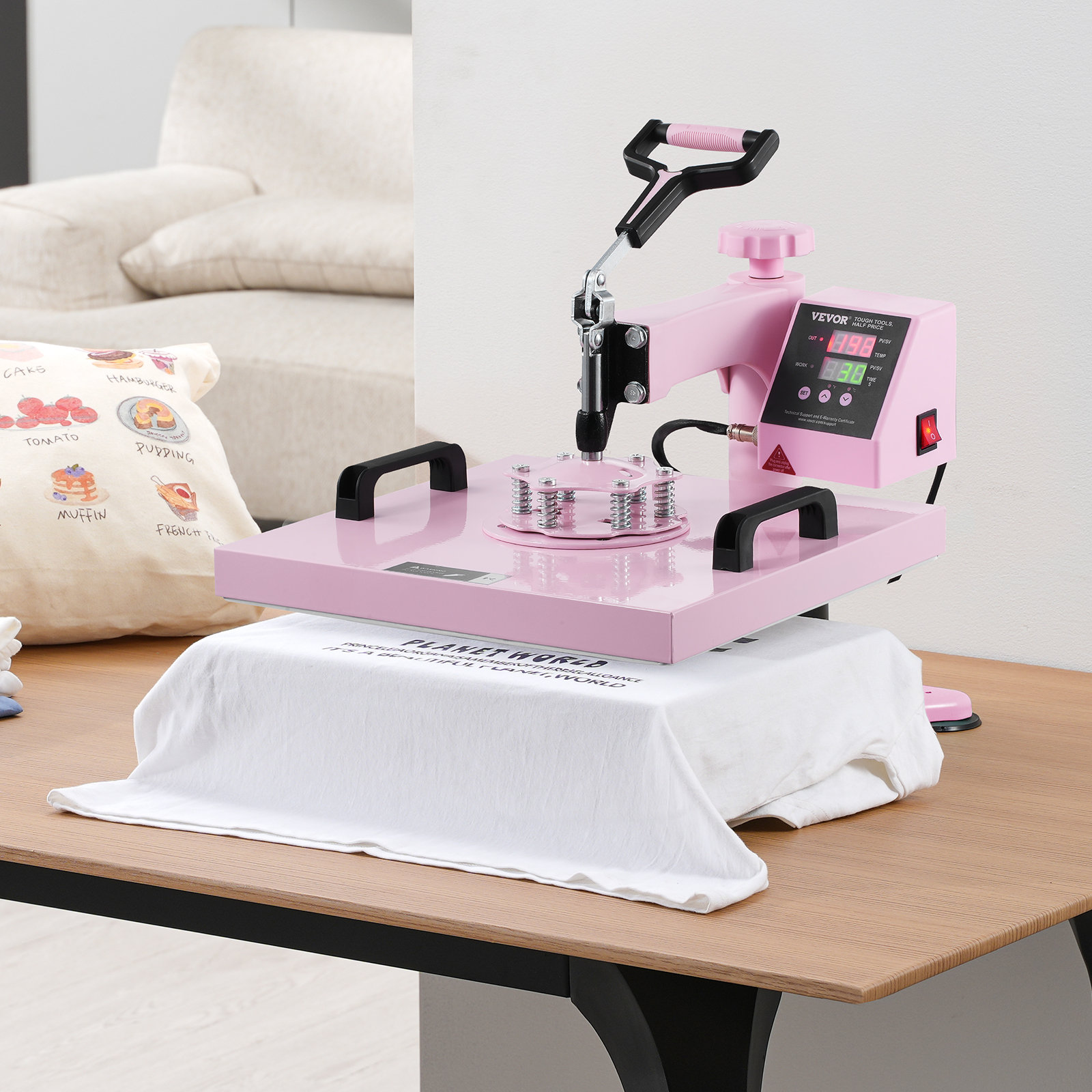 Rebrilliant Heat Press Machine 15x15 in 5 in 1 with 30oz Tumbler Press ...