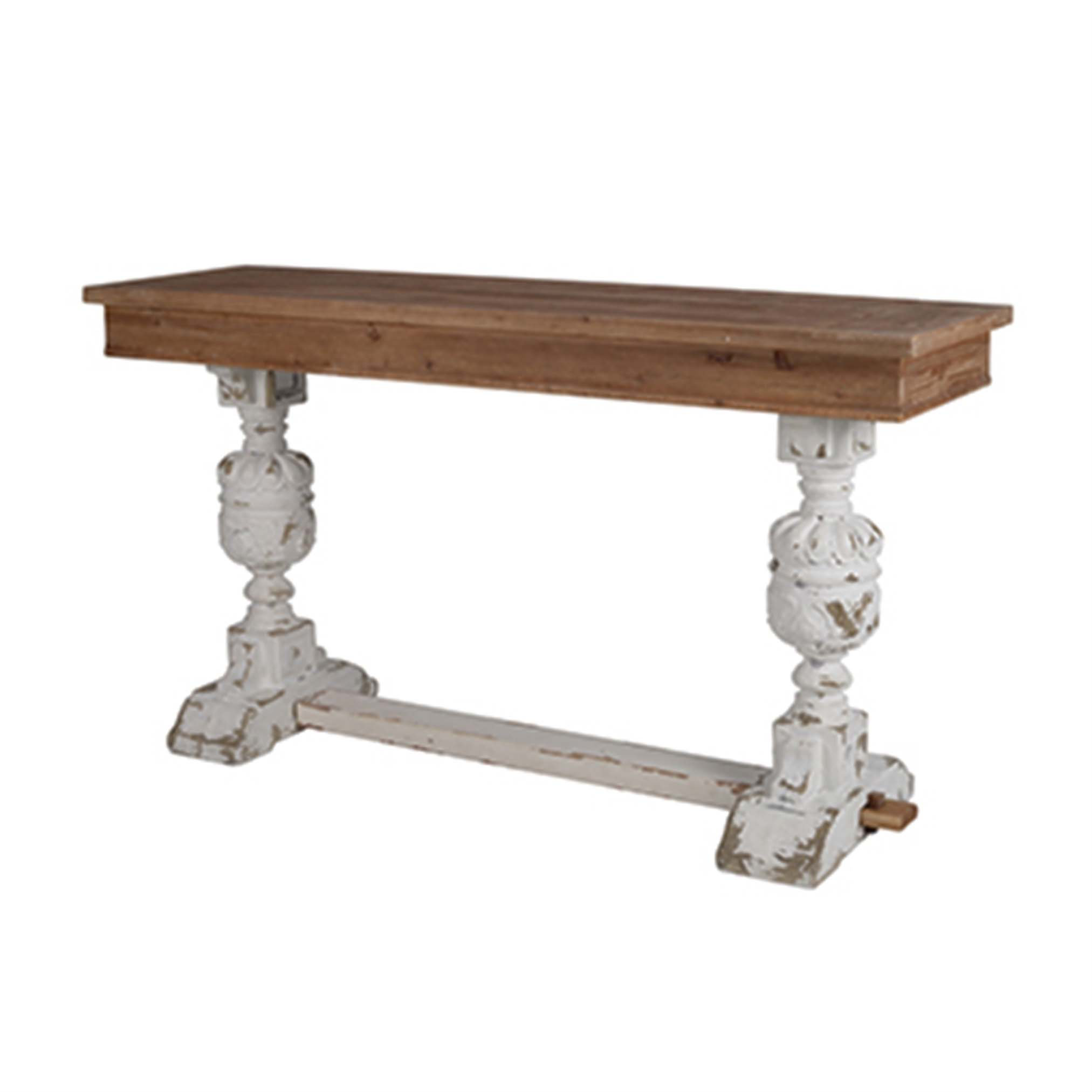 One Allium Way® Vintage-Style Alcott Buffet Table with Natural Wood and ...