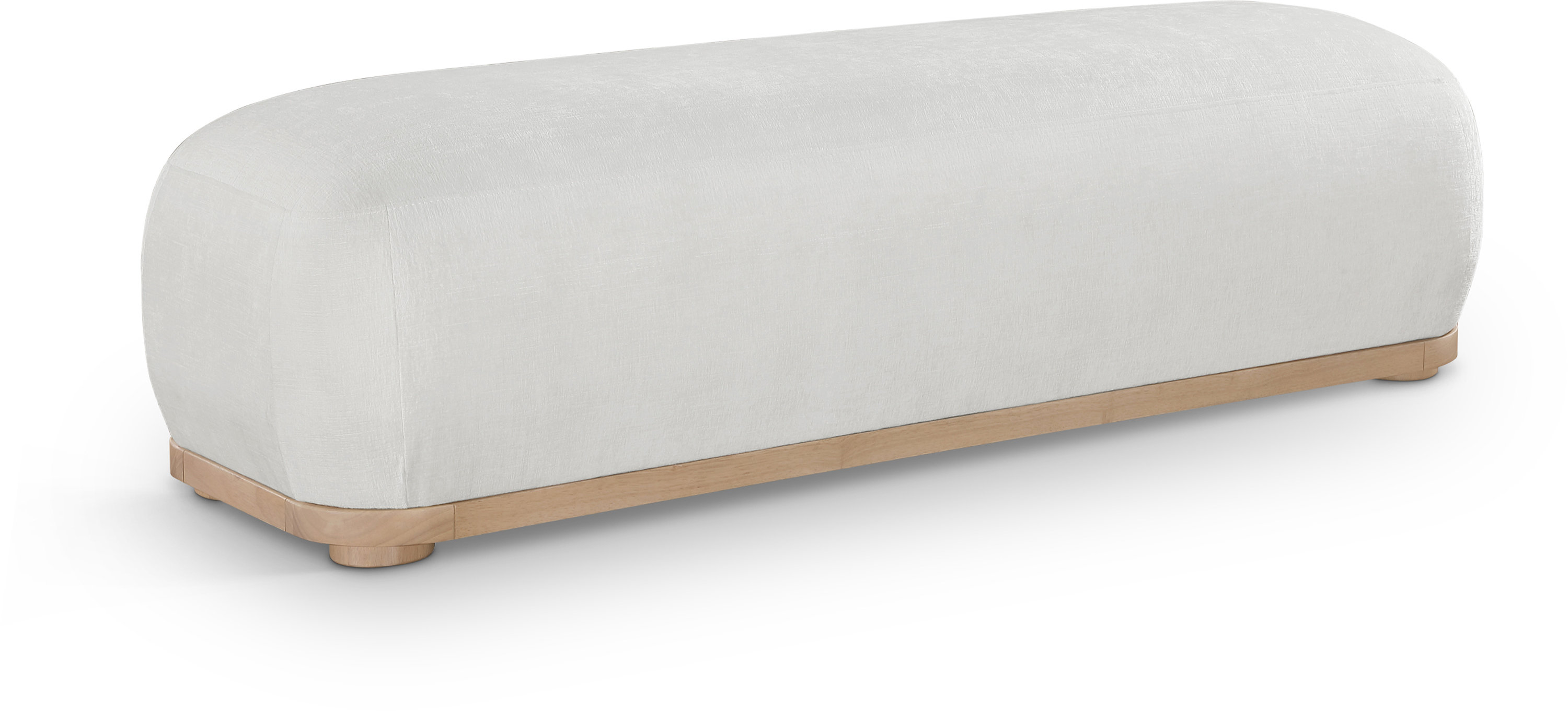 Hokku Designs Rukie Chenille Fabric Bench | Wayfair