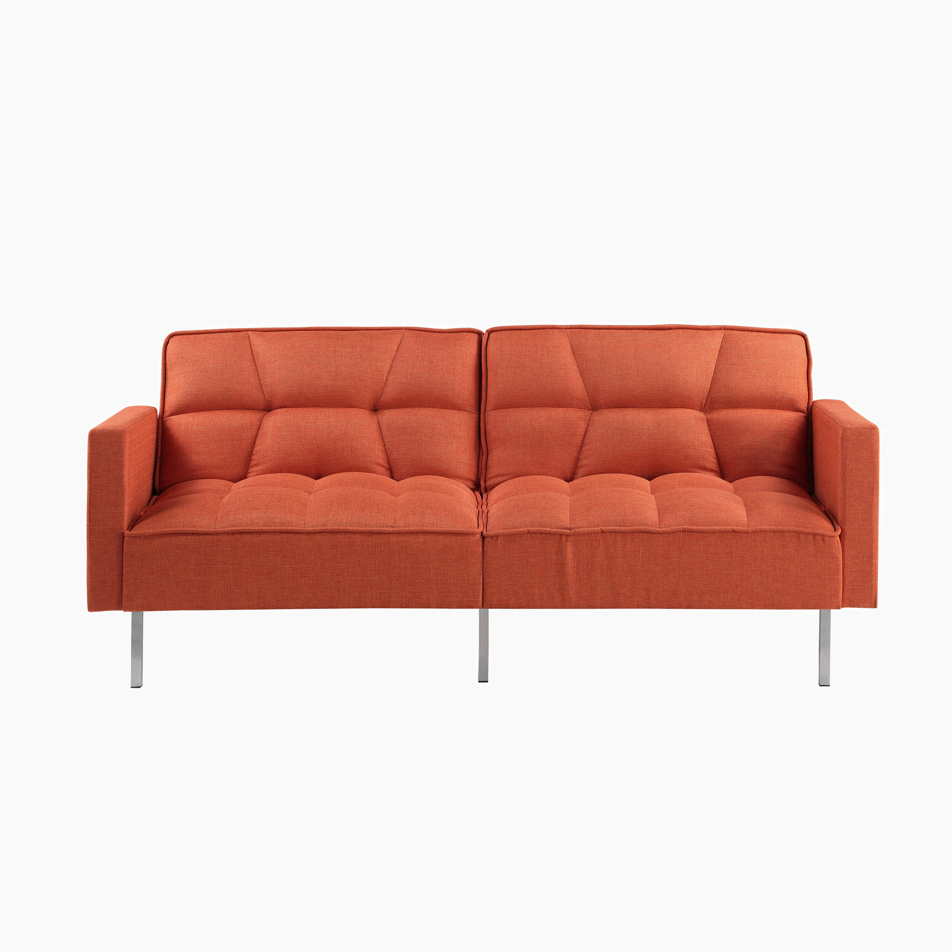 Ebern Designs Duygu Twin 74.75'' Upholstered Convertible Sofa | Wayfair