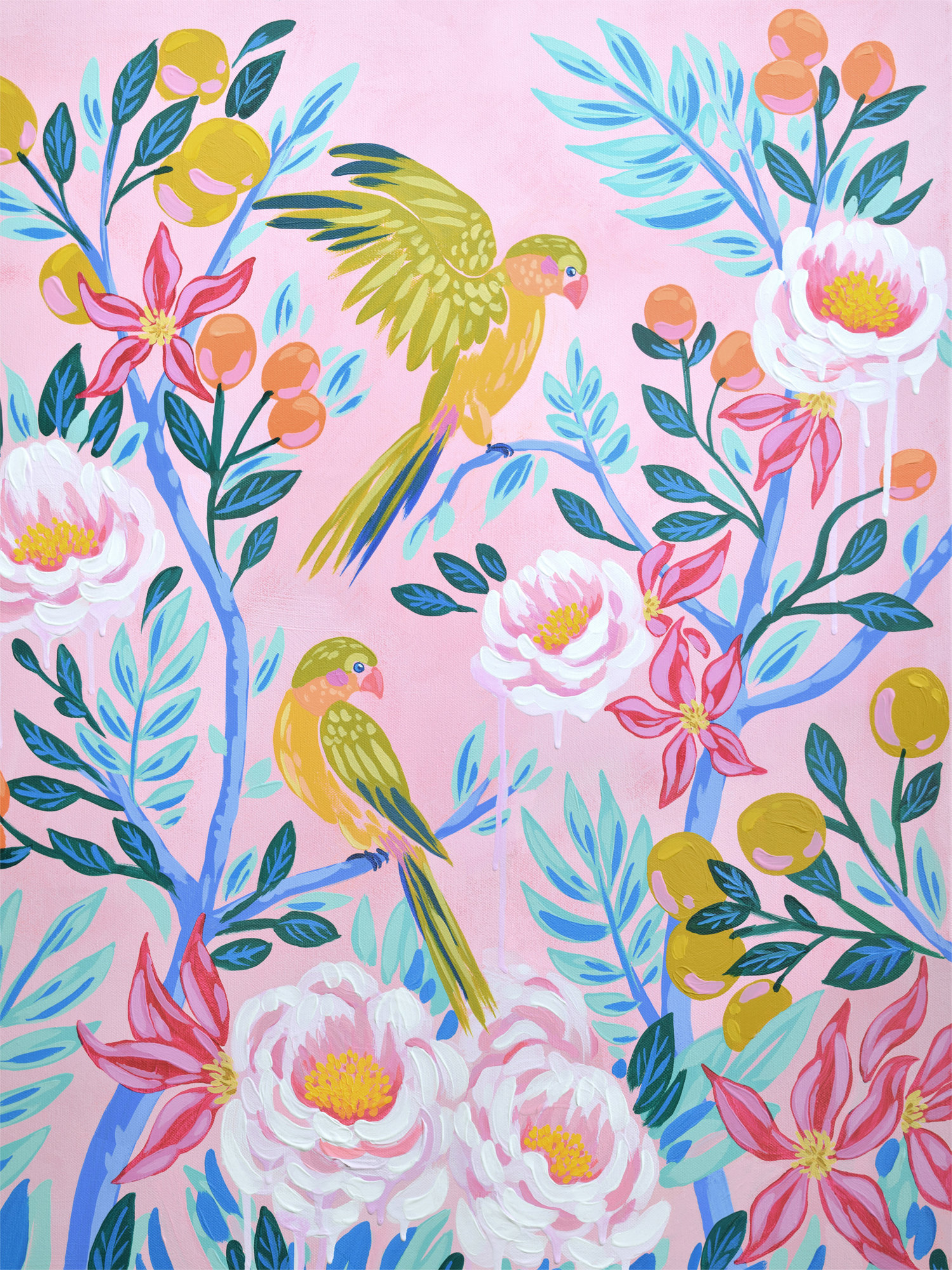 Bayou Breeze Woven Together 1 by Julie Marriott - Painting - Wayfair Canada