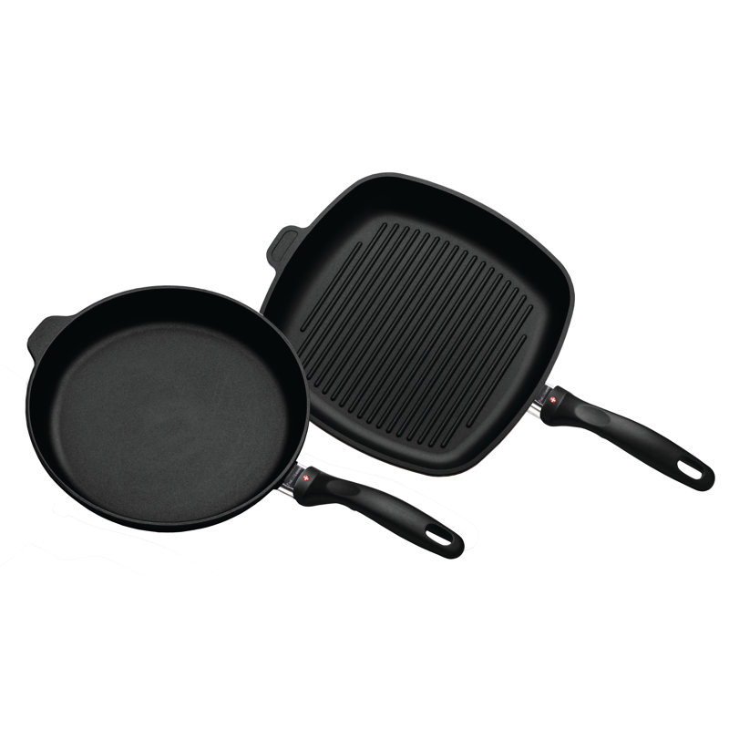 Swiss Diamond 2 Piece Aluminum Non Stick Cookware Set | Wayfair