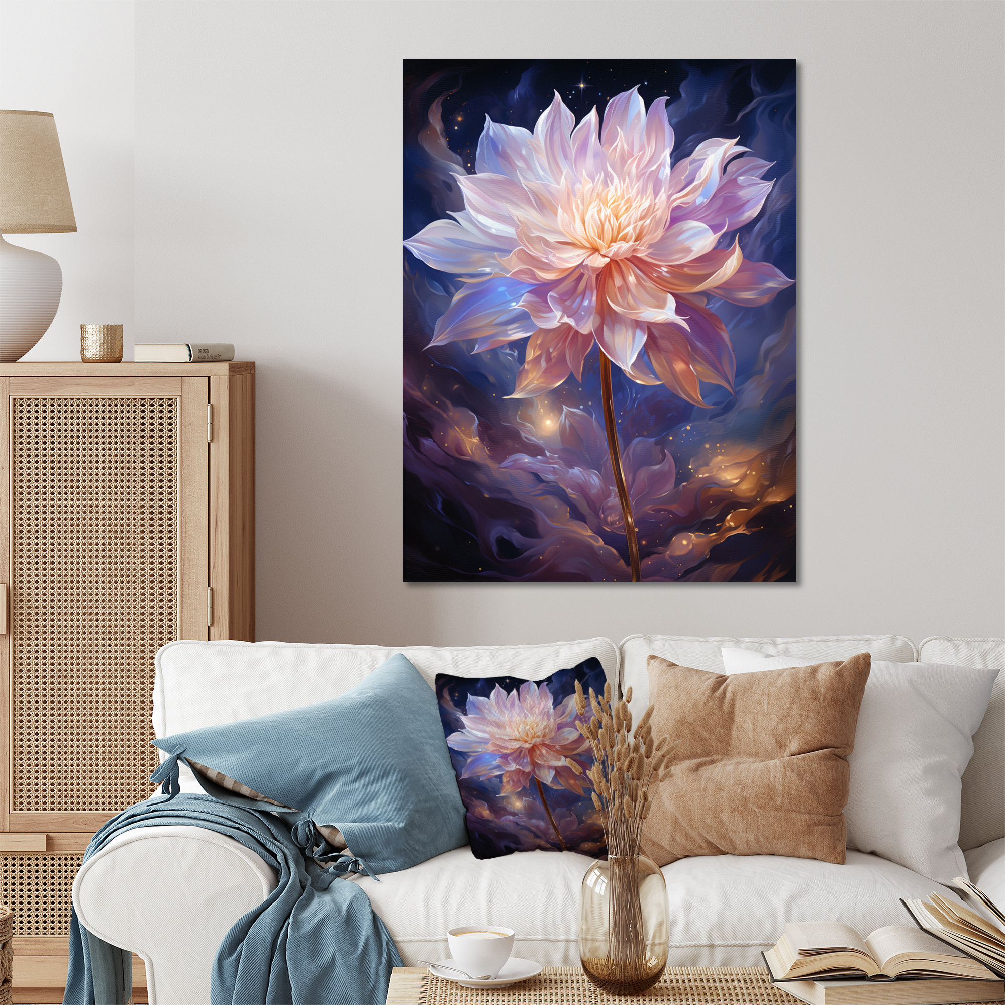 Winston Porter Fractals Flowers Essence II - Fractals Metal Wall Art ...