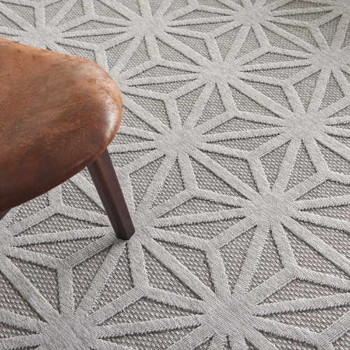 Winston Porter Eastertown Geometric Indoor/Outdoor Rug & Reviews | Wayfair