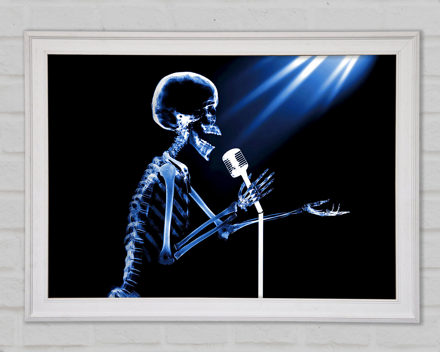 Bright Star Skeleton Singer - Single Picture Frame Art Prints | Wayfair ...