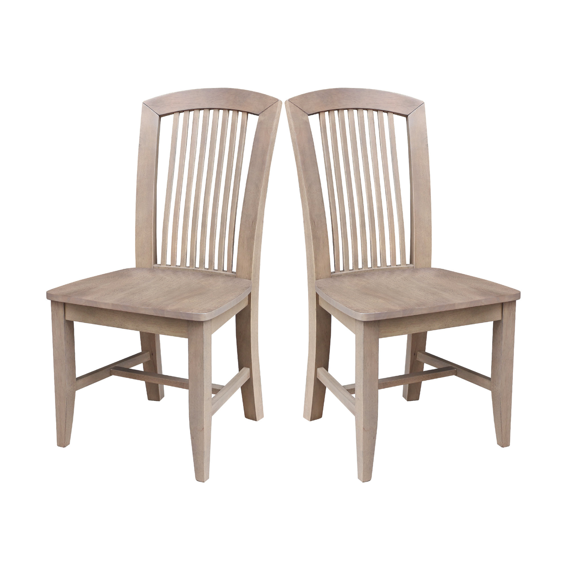 Red Barrel Studio® Corenda Solid Wood Mission Back Side Chair | Wayfair