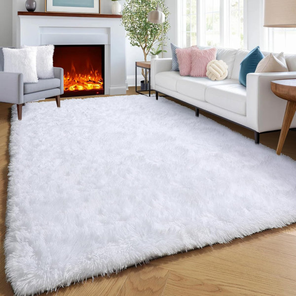 Mercer41 Fluffy Fur Rugs For Bedroom Kids Room Living Room Machine ...