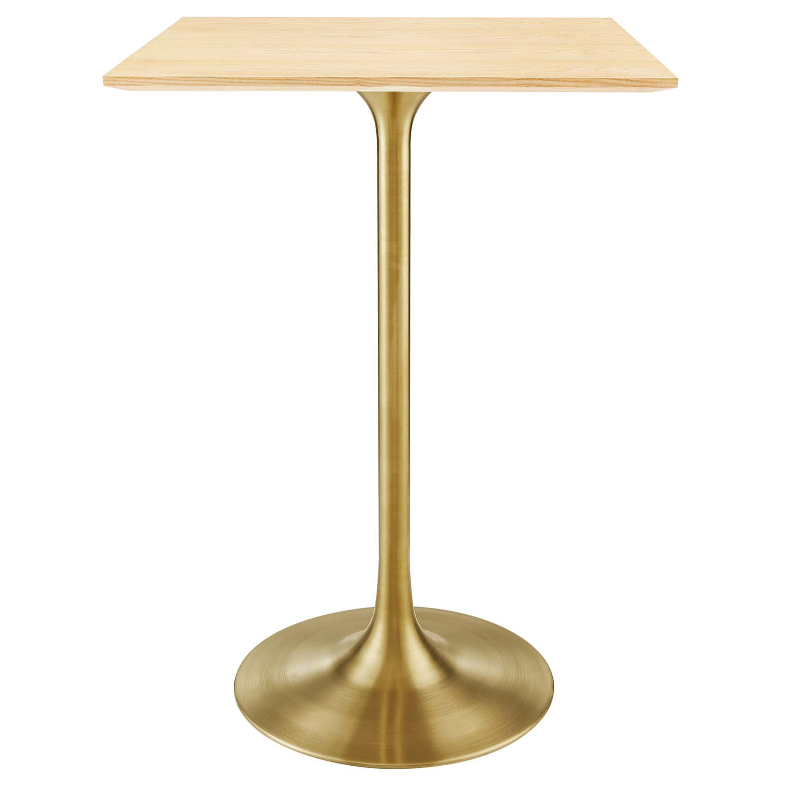 Modway Lippa Square Wood Bar Table | Wayfair