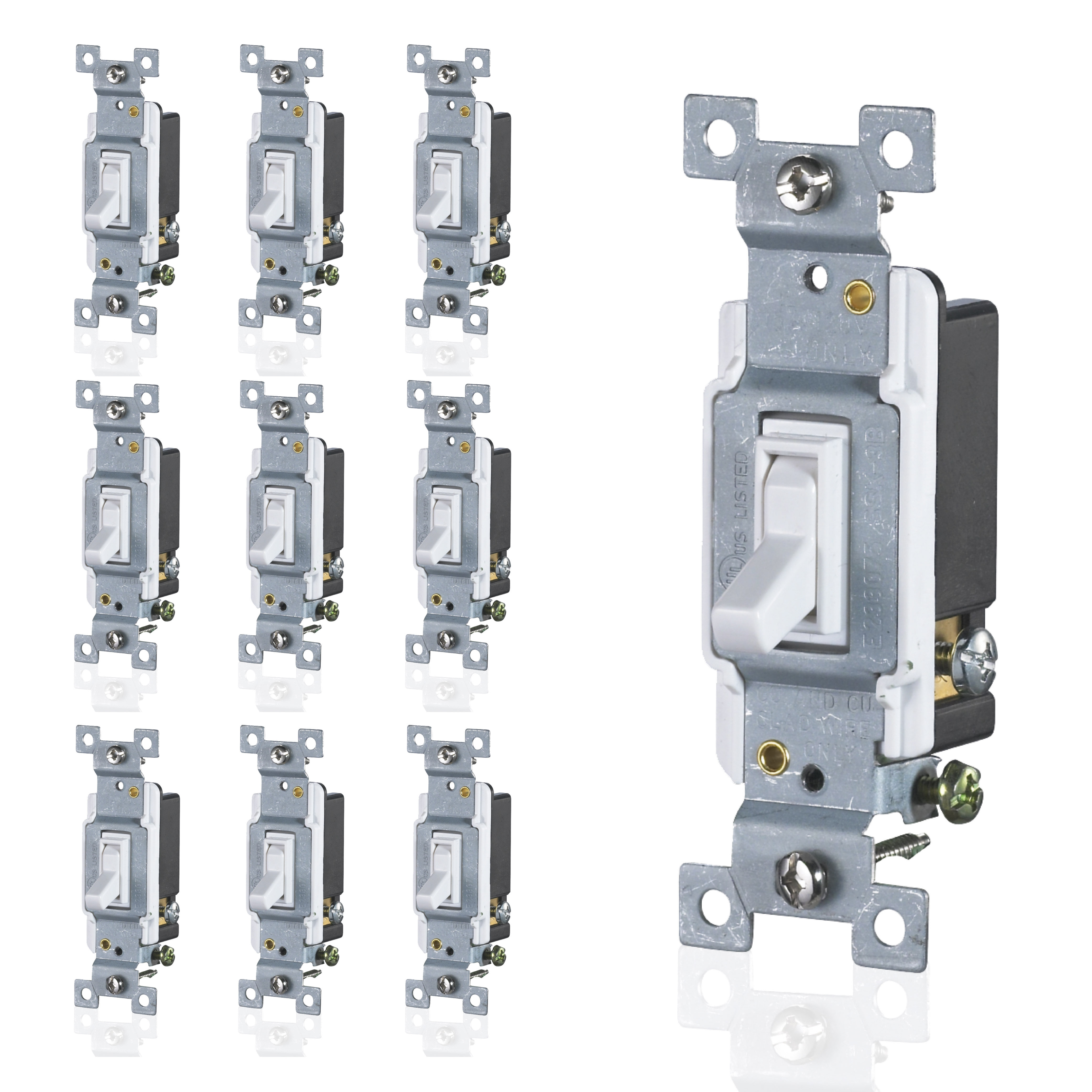 Faith 15-Amp 3-Way Toggle Light Switch | Wayfair