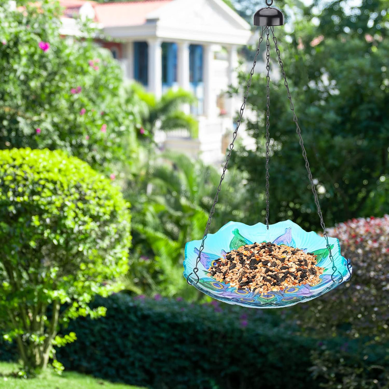 Bungalow Rose Hanging Bird Bath - Bird Baths For Outdoors - Wayfair Canada