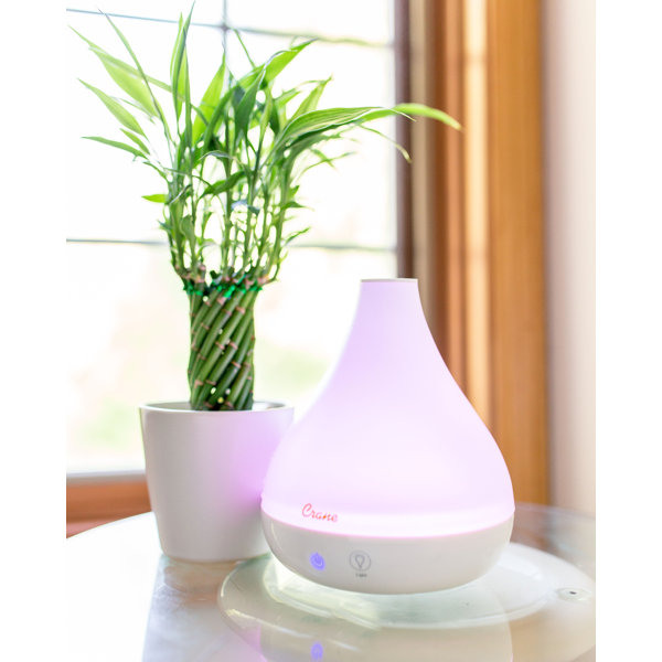 Crane USA 0.35 Gal. 2-in-1 Ultrasonic Cool Mist Humidifier & Aroma ...