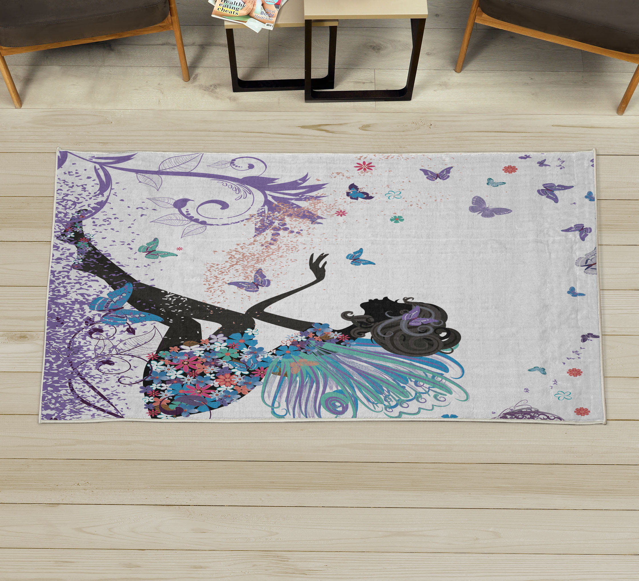 Trinx Hadad Fantasy High Density Long Fiber Poly Threads Decorative ...