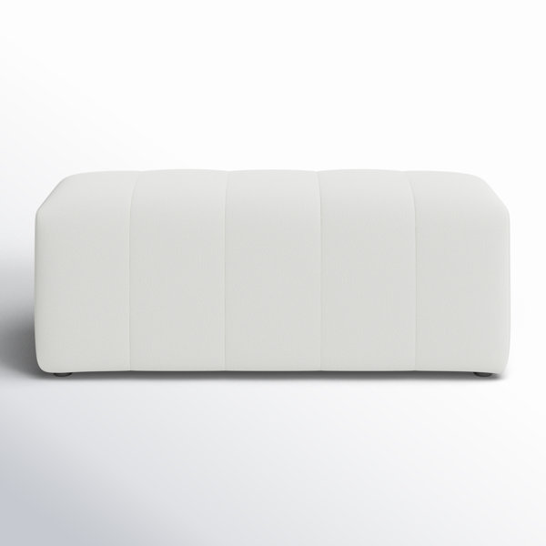 AllModern Rex Polyester Blend Upholstered Bench & Reviews | Wayfair