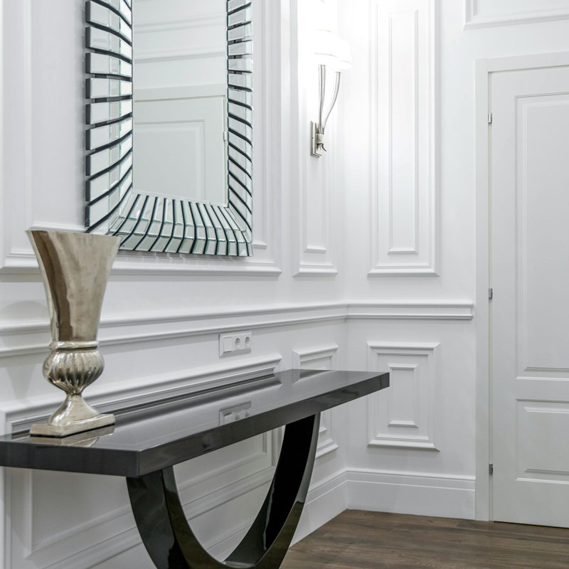 Art3d 96''x2.36'' Wall Moulding Trim,Glue Up Wainscoting &Accent Wall ...