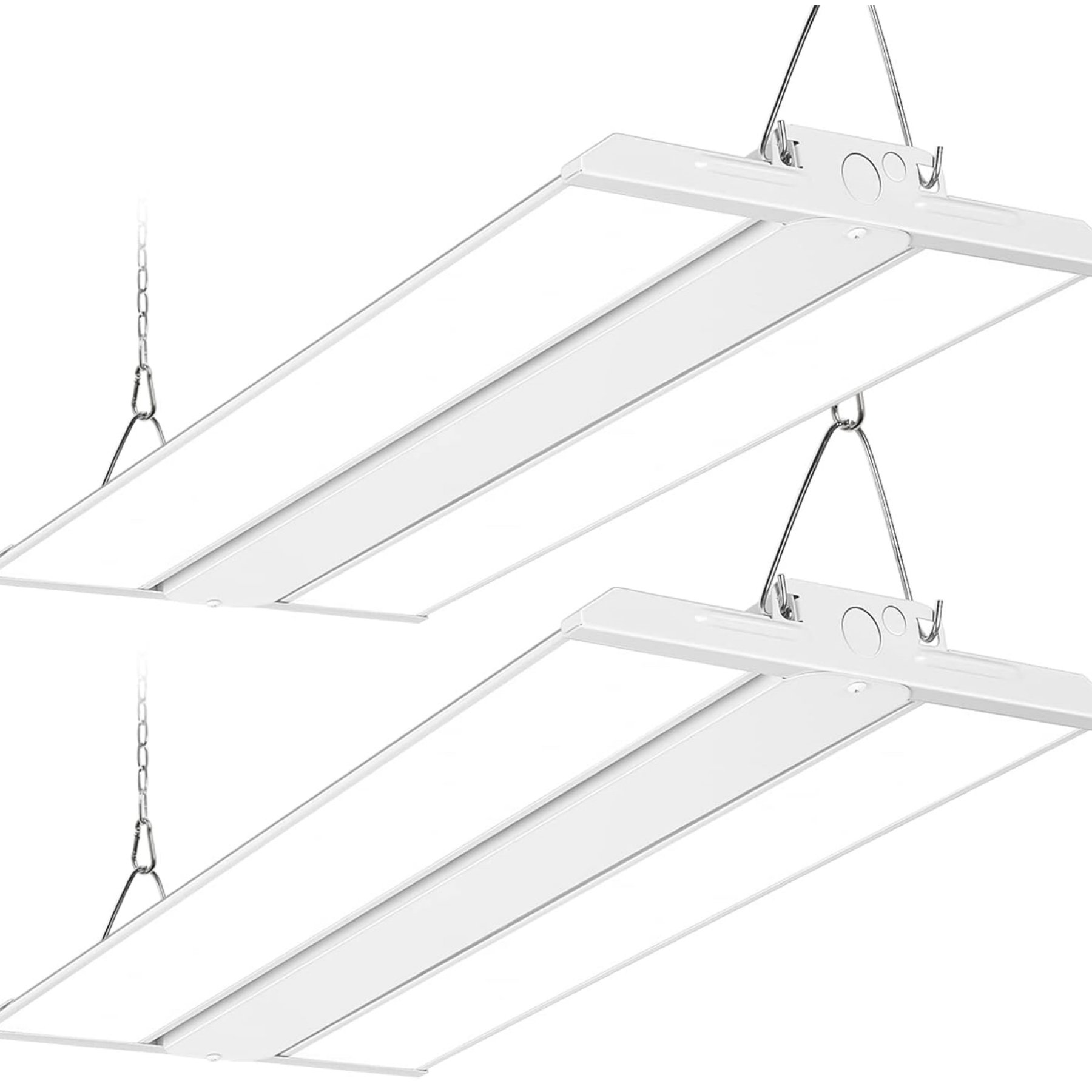 HOMEWELL 2 Pack 4Ft Led Linear High Bay Shop Light, 31250Lm 125Lm/W ...