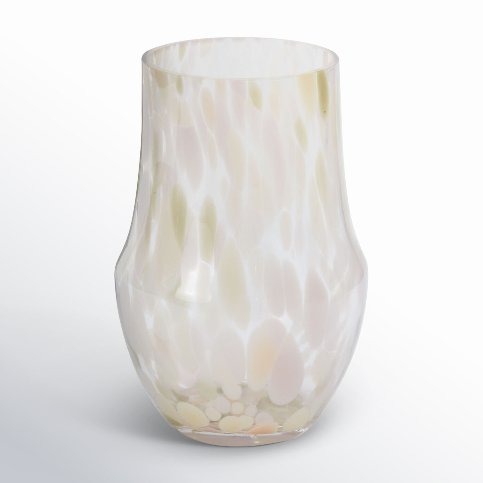 Joss & Main Adrian Brushstrokes Vase 6.25"x 10" | Wayfair