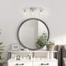 Breakwater Bay 3-light Modern Vanity Light With Clear Beveled Glass ...