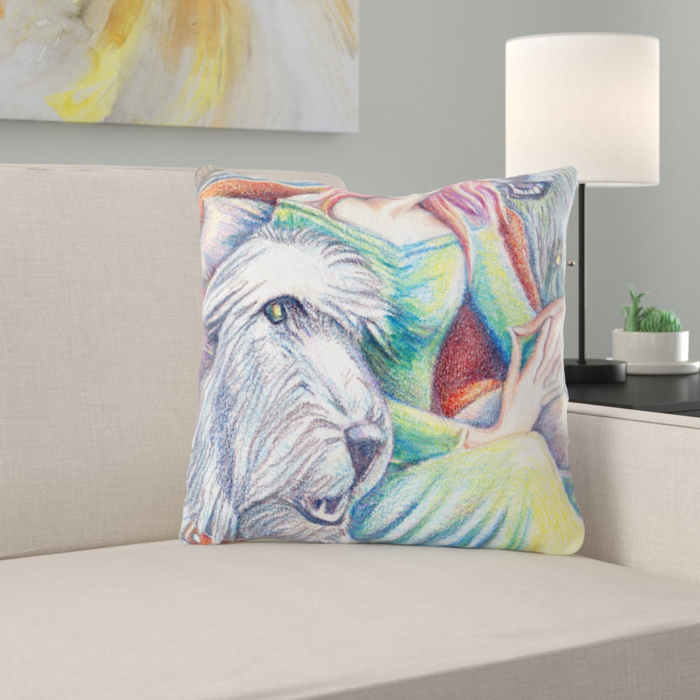 Ebern Designs Monaco Graphics Throw Pillow | Wayfair