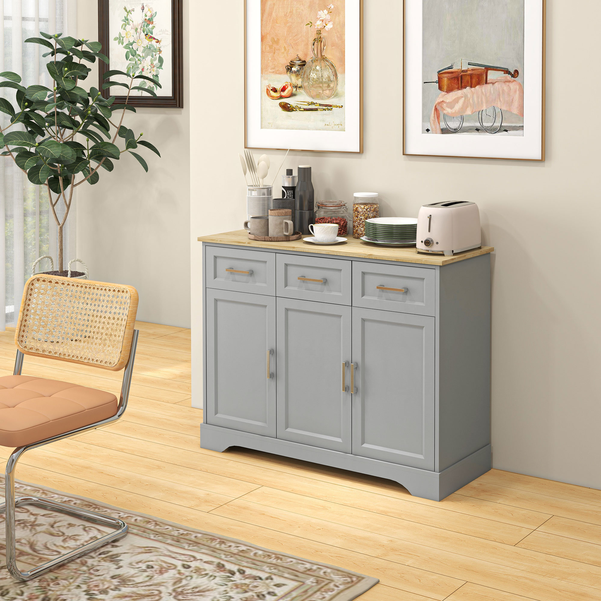 Winston Porter Mikalia 39.75'' Sideboard | Wayfair