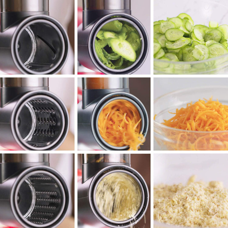 XHSJ Stainless Steel Electric Meat Slicer | Wayfair