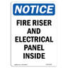 SignMission Fire Riser and Electrical Panel Inside Sign | Wayfair