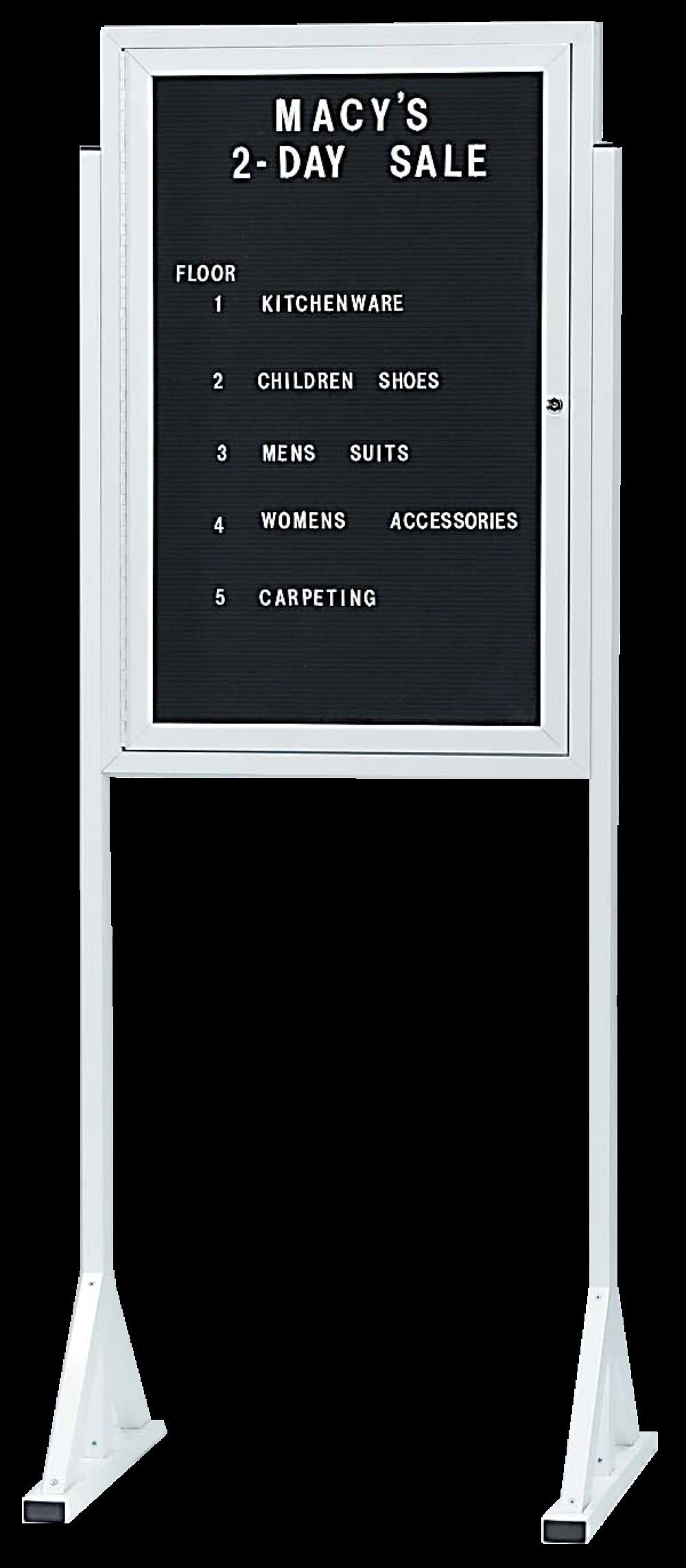 AARCO Free Standing Dry Erase Board - Wayfair Canada
