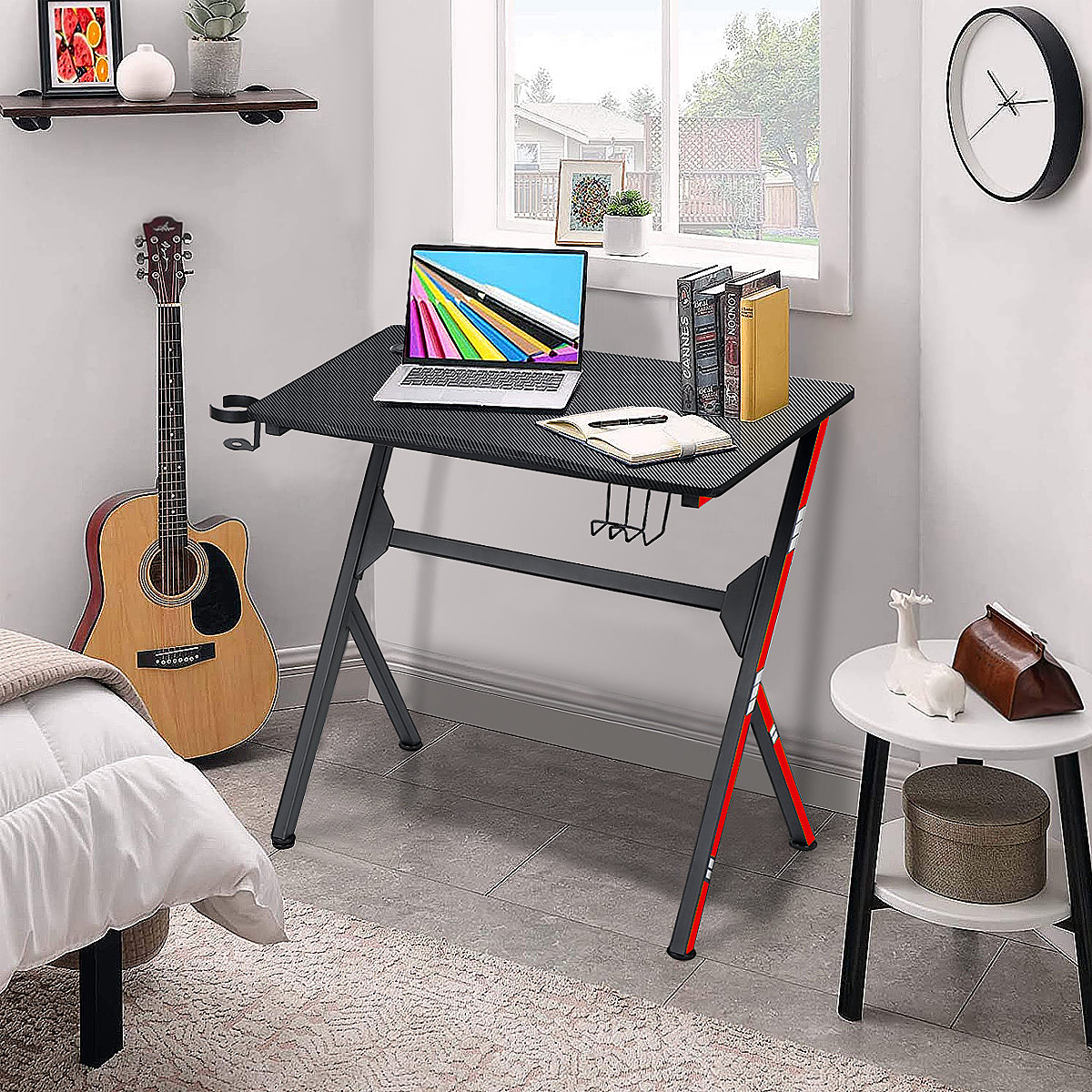 Inbox Zero Gaming Desk & Reviews | Wayfair