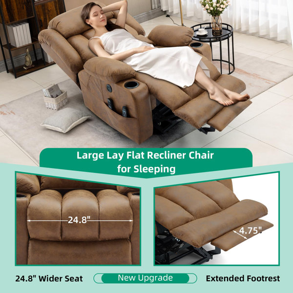 Latitude Run® Latitude Run Tall Man Large Dual Motor Power Lift ...