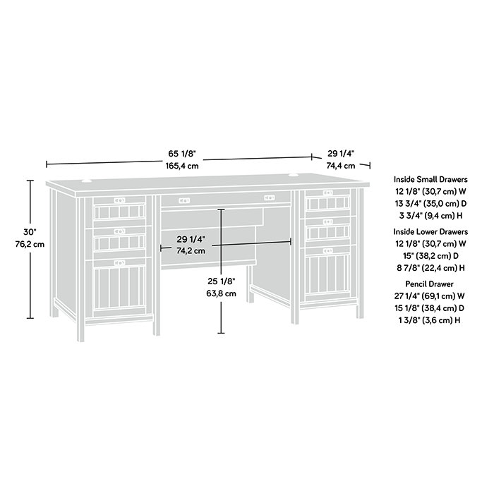 Red Barrel Studio Executive Desk - Wayfair Canada