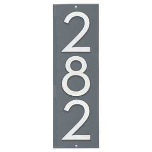 Montague Metal Products Rectangle Wall Plaque & Reviews | Wayfair