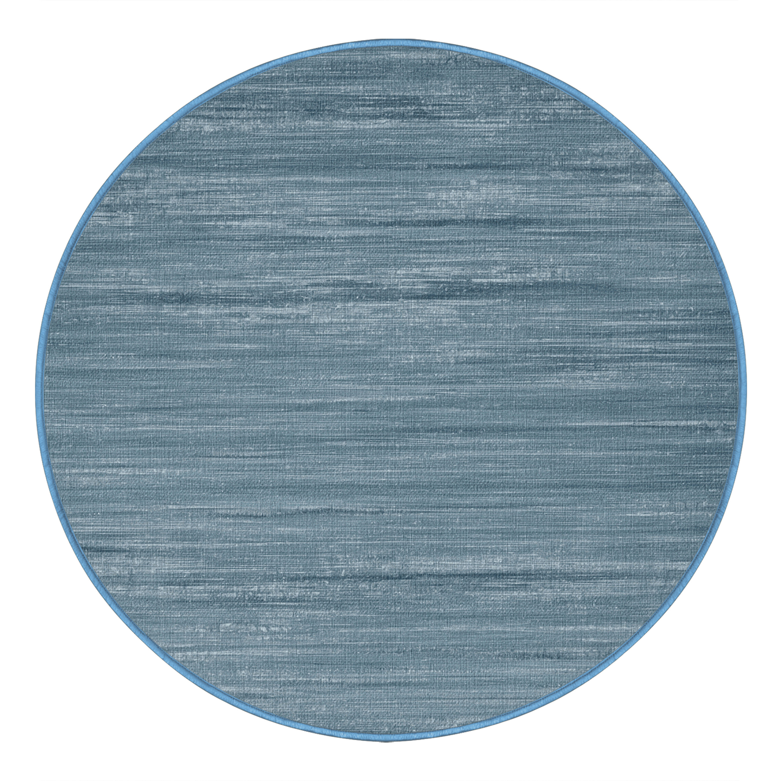 Wildon Home® Machine Washable Solid Blue Area Rug | Wayfair