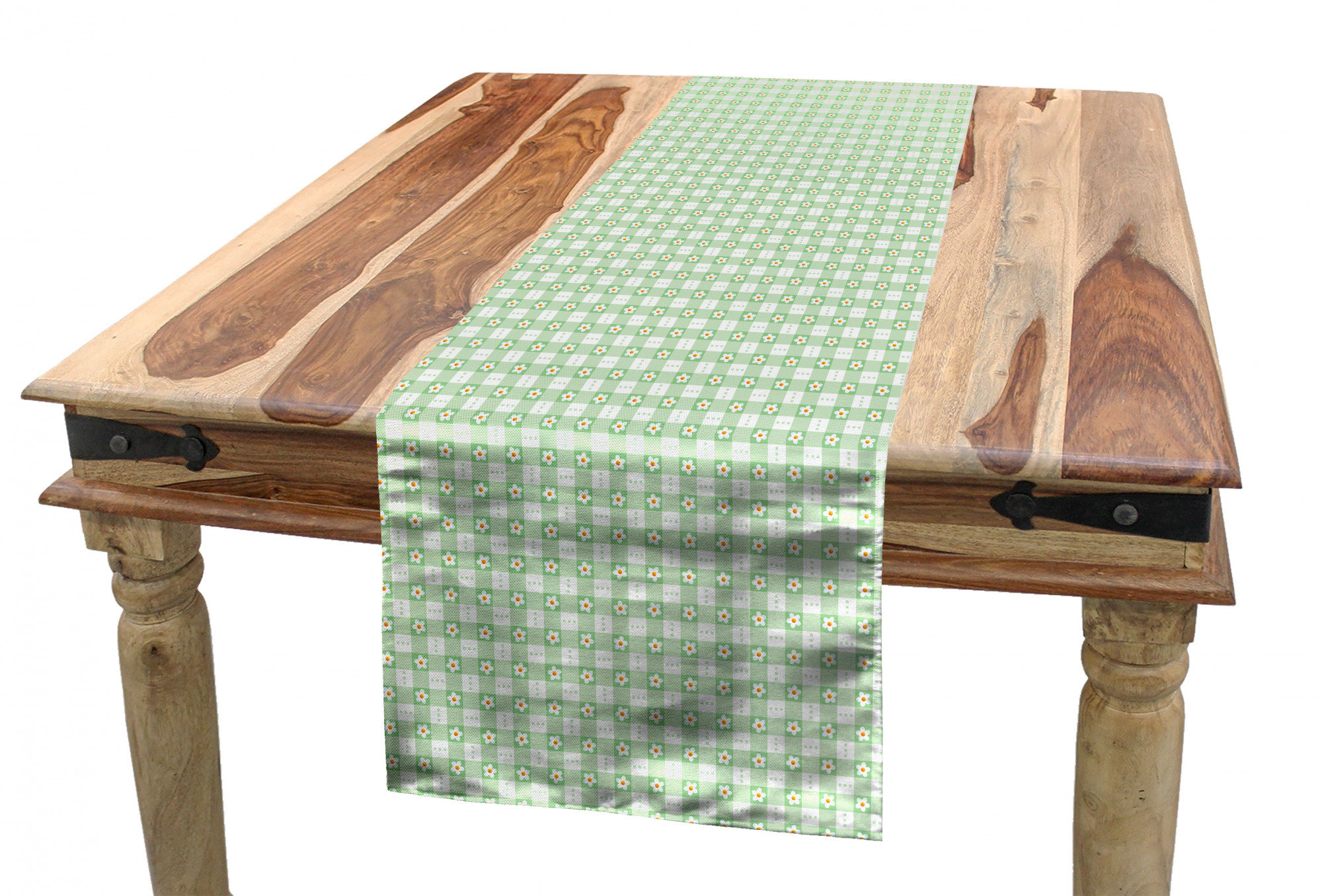 East Urban Home Gingham Table Runner | Wayfair