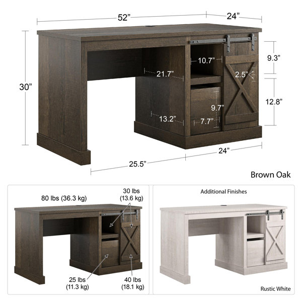 Sand & Stable Allan Writing Desk & Reviews - Wayfair Canada