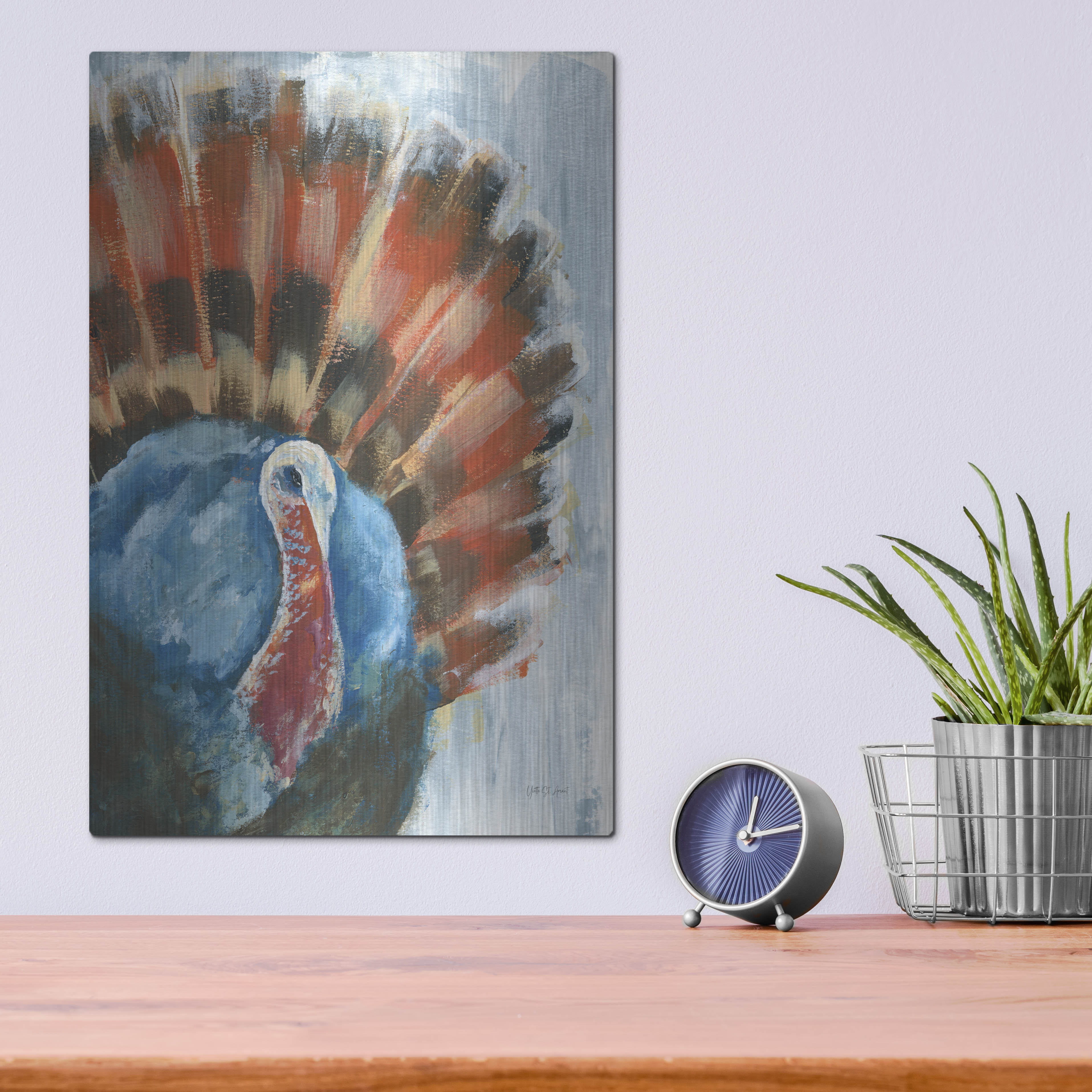 August Grove® Traditional Harvest Turkey' by Yvette St. Amant Metal ...