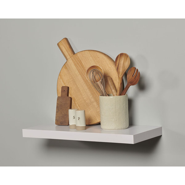 Millwood Pines Drumheller PVC Floating Shelf & Reviews | Wayfair