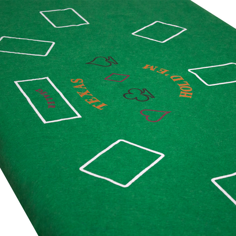 GSE Games & Sports Expert 36-Inch x 72-Inch Texas Hold'em Poker Table ...