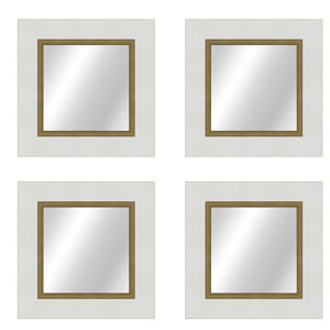Living-Designs Metropolis Modern & Contemporary Beveled Accent Mirror ...