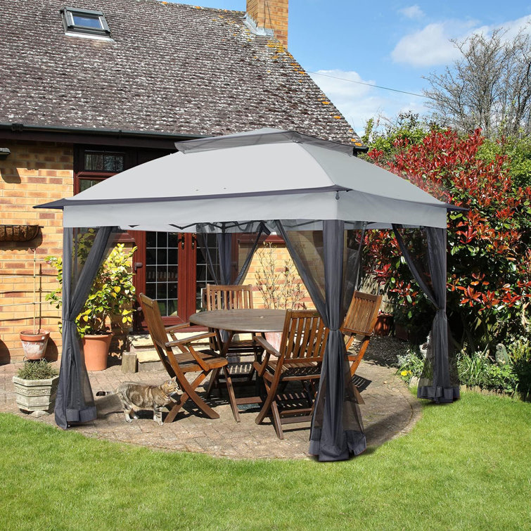 Himimi 20 Ft. W x 12 Ft. D Metal Pop-up Party Tent | Wayfair